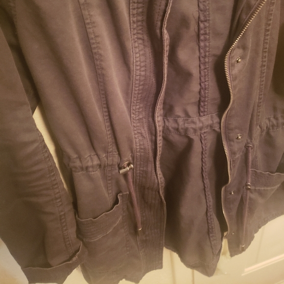Jackets & Coats | Dark Grey Lightweight Parka Jacket | Poshmark